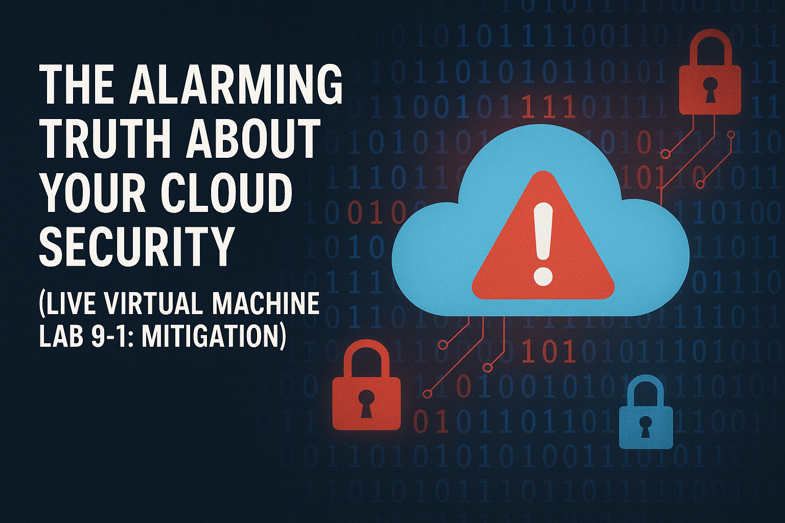 The Alarming Truth About Your Cloud Security (Live Virtual Machine Lab 9-1: Mitigation ...