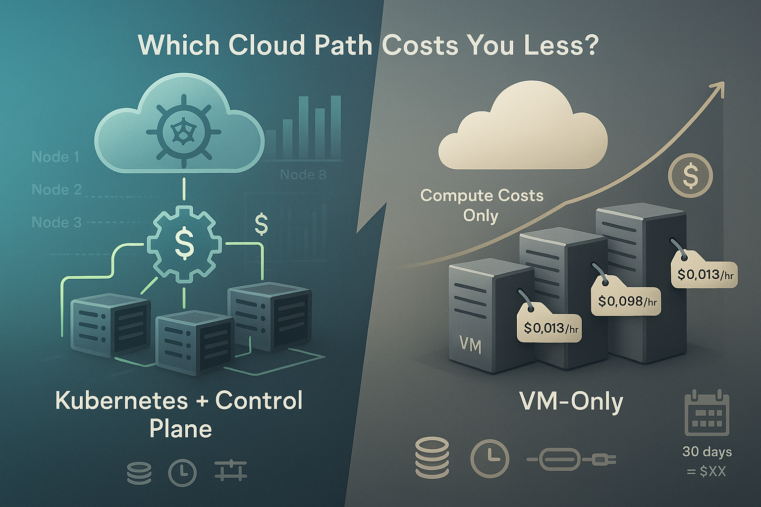 Kubernetes vs VM Cloud Pricing: The Real Cost Breakdown - Qumulus ...